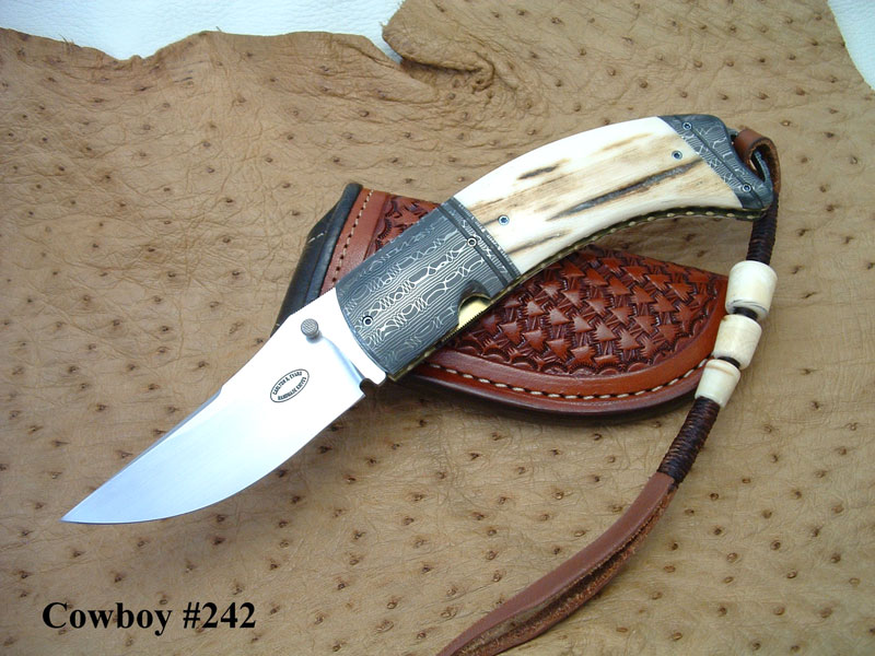 Carlton Evans Handmade Custom Knives : Cowboy Folding Knife : Serial ... Carlton Evans Handmade Custom Knives : Cowboy Folding Knife : Serial ...