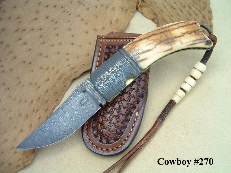 Carlton Evans Handmade Custom Knives : Cowboy Folding Knife : Serial ... Carlton Evans Handmade Custom Knives : Cowboy Folding Knife : Serial ...