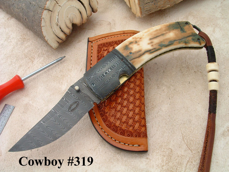 Carlton Evans Handmade Custom Knives : Cowboy Folding Knife : Serial ... Carlton Evans Handmade Custom Knives : Cowboy Folding Knife : Serial ...